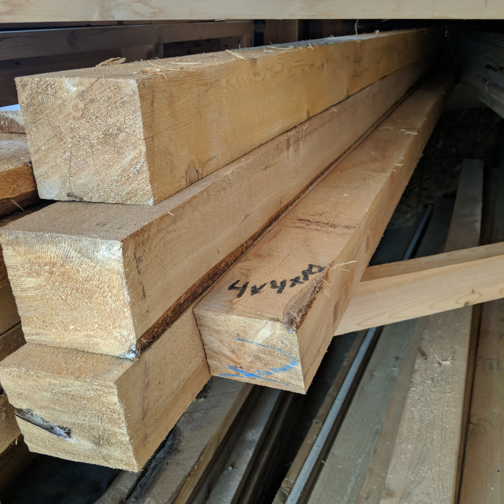 4x4x10 Cedar Lumber – Morrison Cedar Products