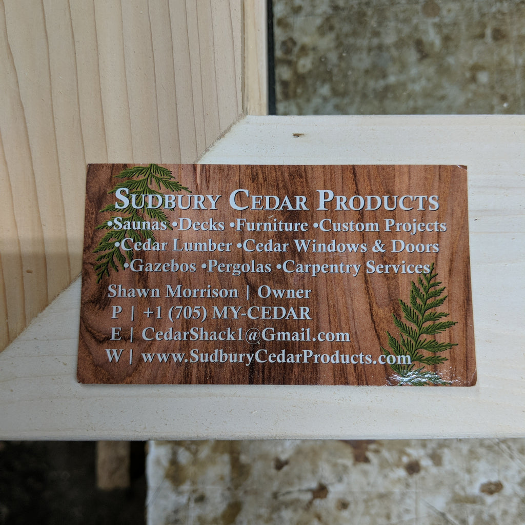 1x5x10 Cedar v-joint lumber – Morrison Cedar Products